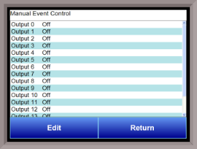 Manual Event Control