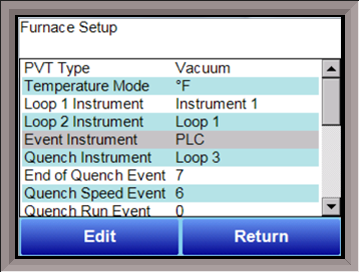 Furnace Setup