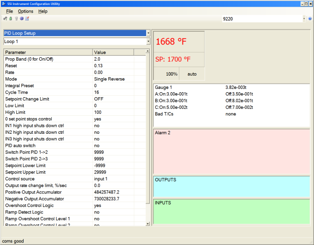 PID Loop Setup