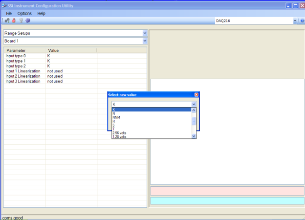 Step 4: Complete Configurator Range Setups Menu Option