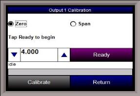 Output Zero Calibration