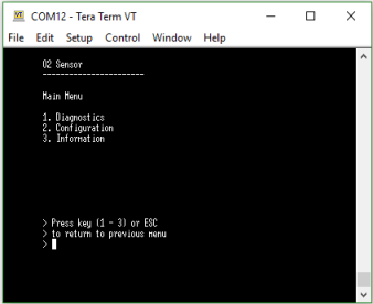 APPENDIX A – MENU STRUCTURE