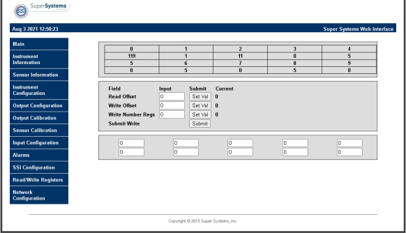 Read/Write Registers