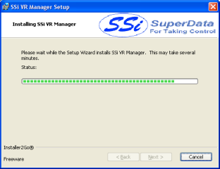 Installing the VR Manager Software