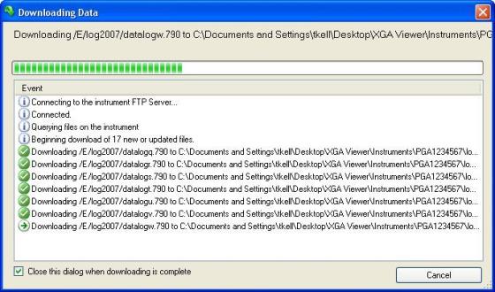 Download Data Button
