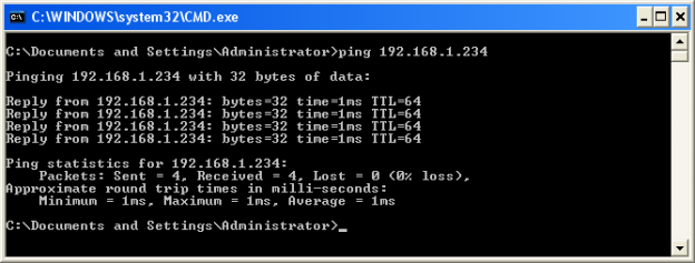 Pinging the Instrument