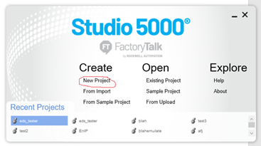 Connecting to EthernetIP in Studio 5000